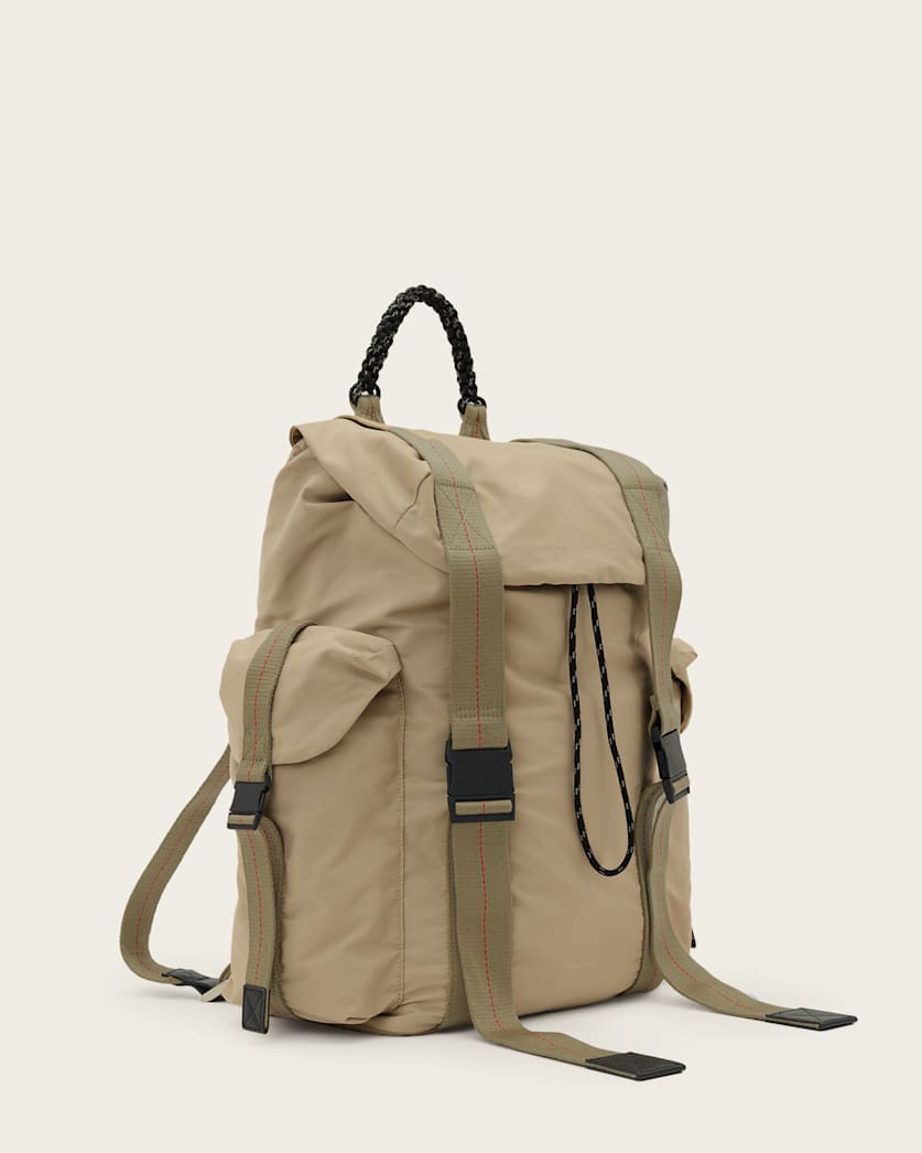 Mars Recycled Backpack Light Khaki | ALLSAINTS US
